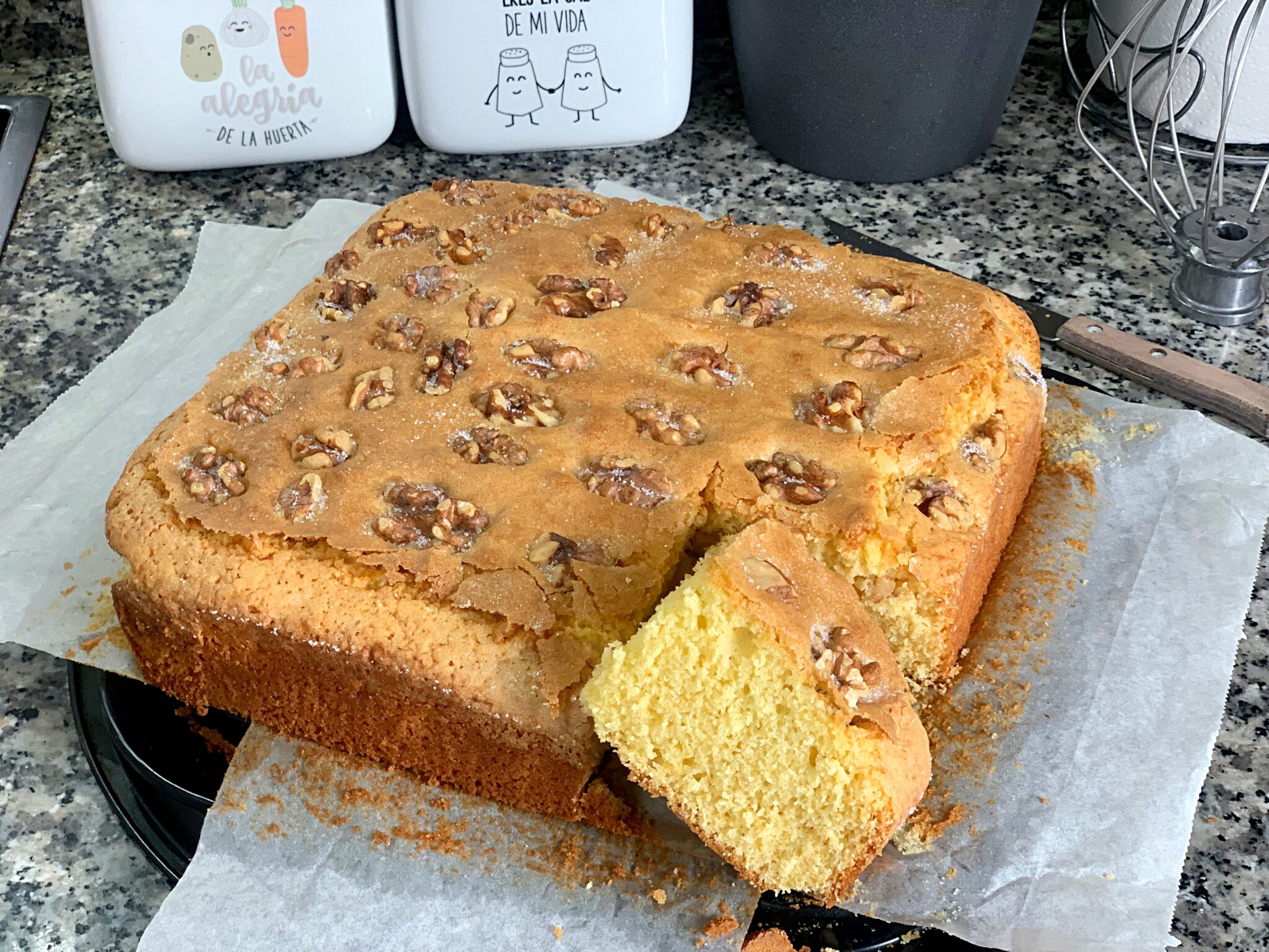 Bica gallega con nueces: el delicioso toque crujiente en cada mordida