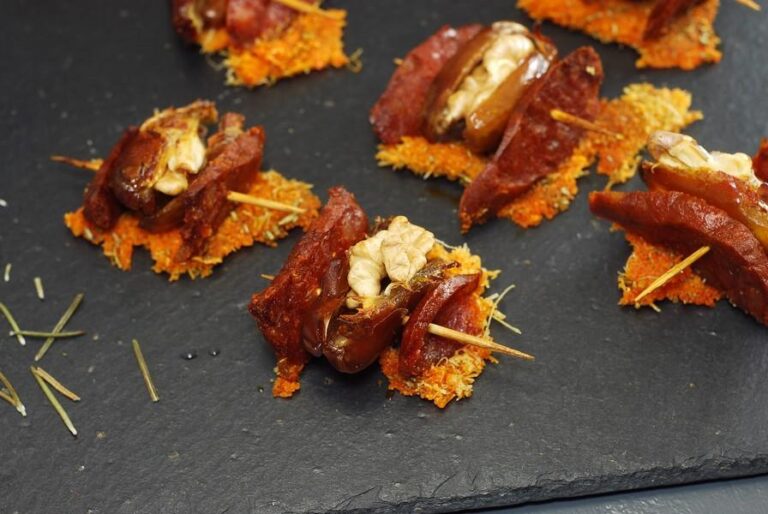 Delicioso chorizo con un toque de nueces: una combinación irresistible
